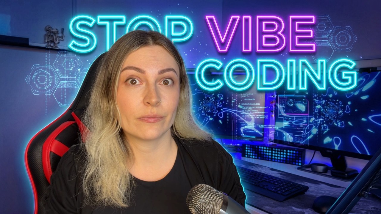 Stop Vibe Coding (It’s Ruining Beginner Developers)