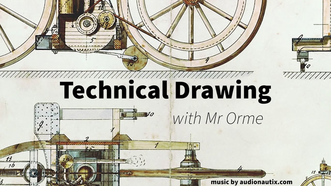 Technical Drawing Series - ISO 1 - Figures 1.3 to 1.9