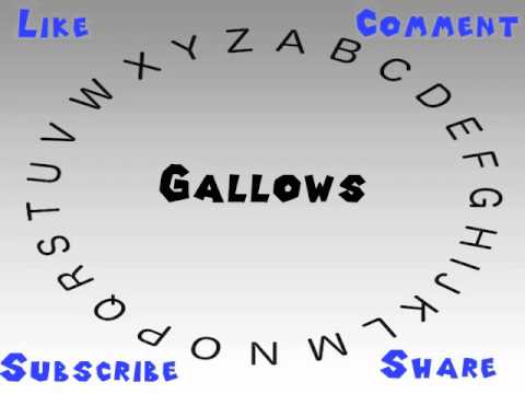 How to Say or Pronounce Gallows