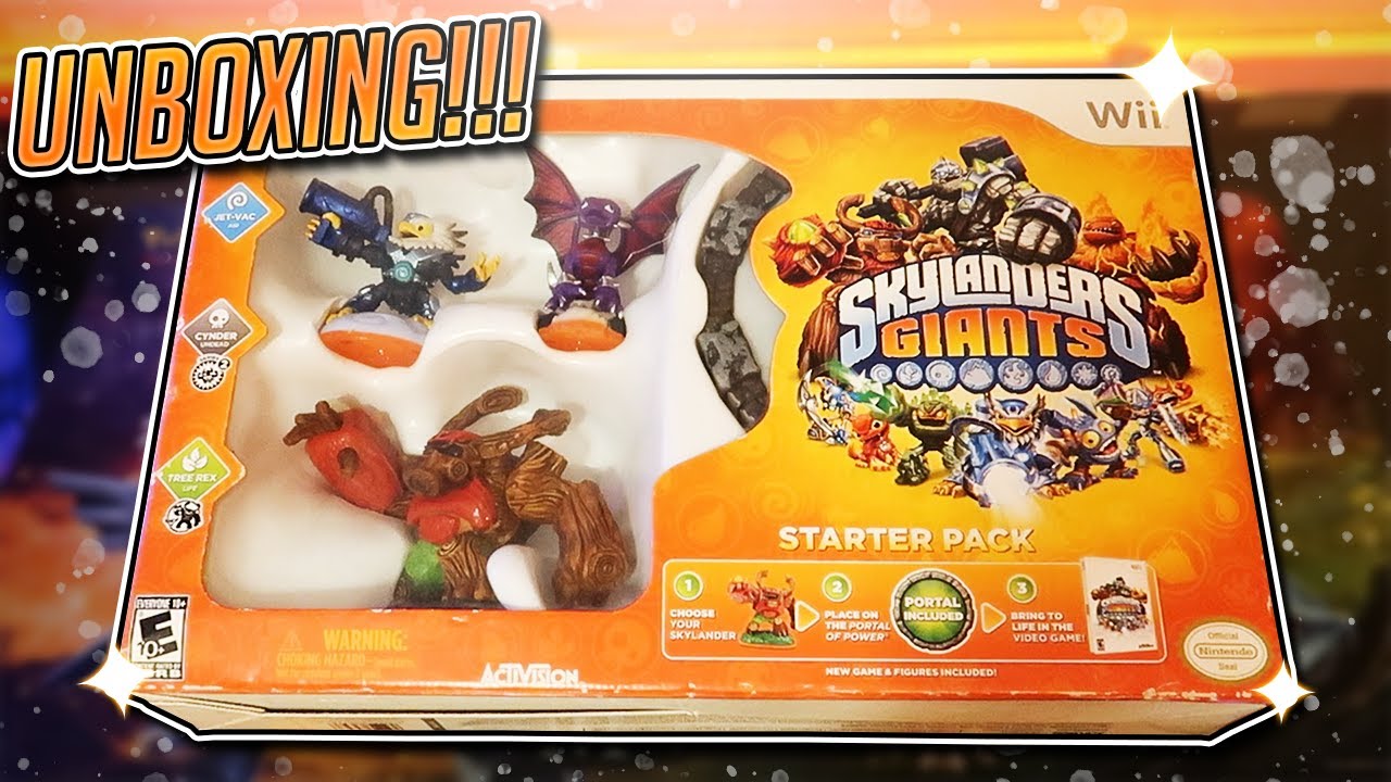 Unboxing a NEW Skylanders Giants Starter Pack! | Mikeinoid