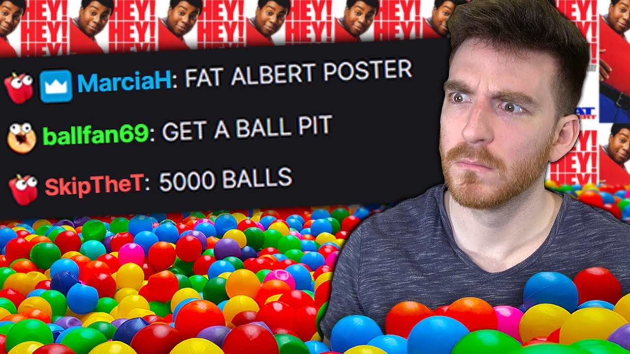 I let Twitch Chat decorate my new room