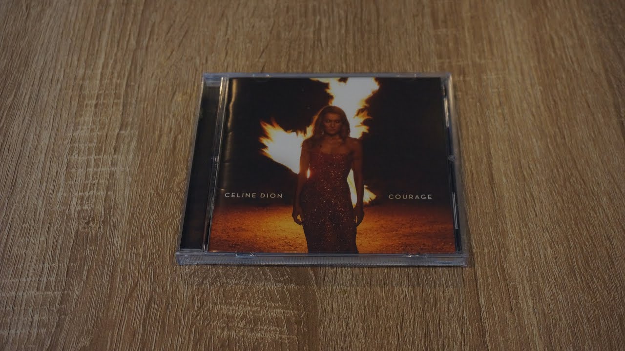 Celine Dion Courage Album CD Unboxing