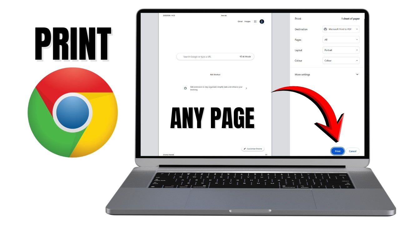How to Print a Web Page from Google Chrome on PC (Step-by-Step Guide)