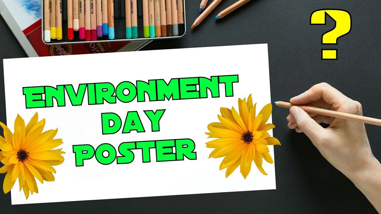 world environment day poster making. world environment day poster drawing. poster on environment day