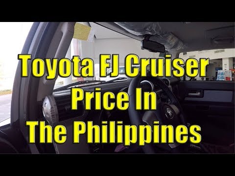 Toyota FJ Cruiser Price In The Philippines.