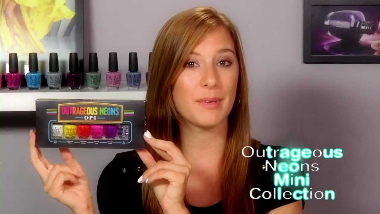 OPI's Outrageous Neons Mini Collection