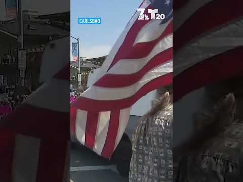 Thousands of people participate in ‘No Kings' protests across San Diego County