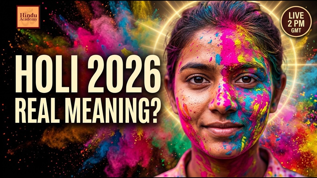 Holi 2026 Explained: Meaning, Rituals & Spiritual Significance | Hindu Academy #holi #holispecial
