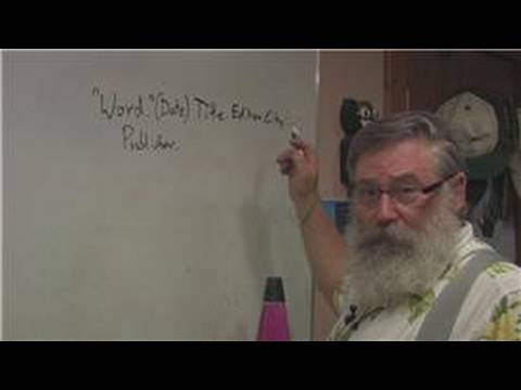 Research Papers : How Do You Cite a Dictionary in APA Format?