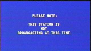 WNET (Newark, NJ) Sign off/UA Columbia Cablevision Bulletin Board ...
