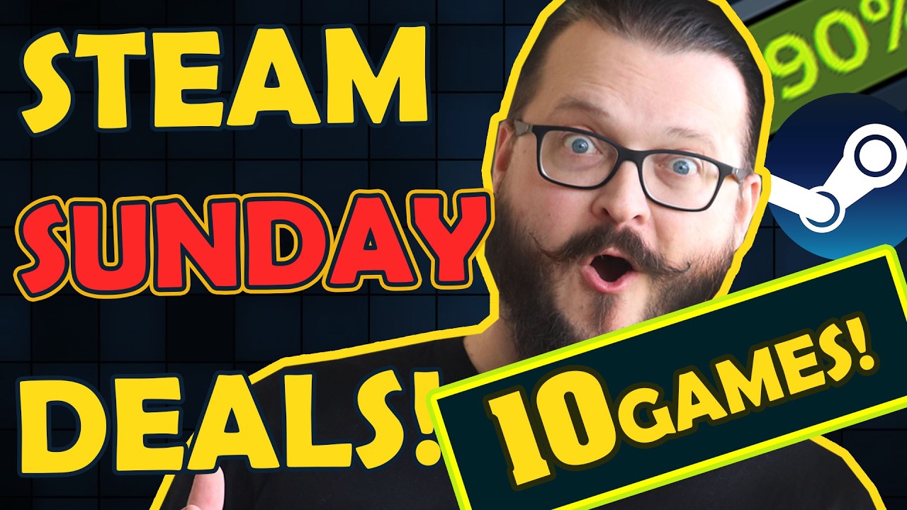 Steam SUNDAY Sale! 10 Cheap MUST-TRY Games! 🎮🕹️👾