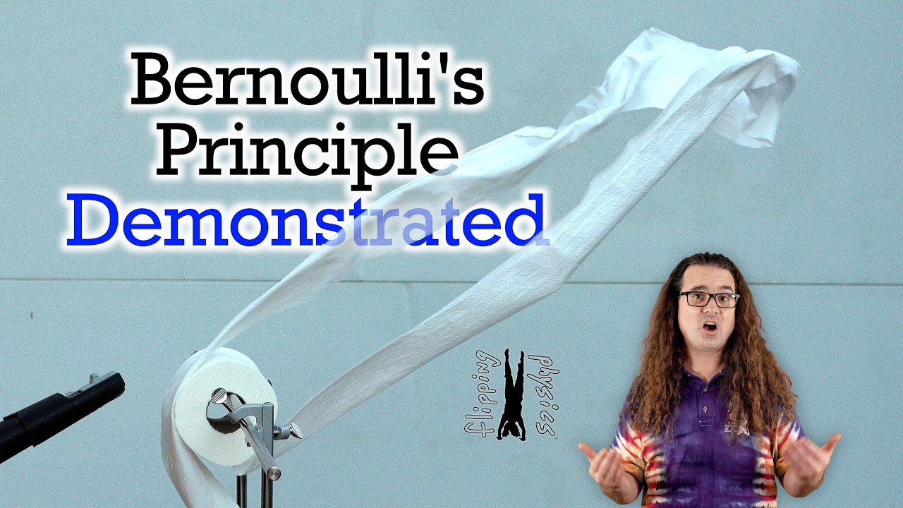 7 Fun Demos of Bernoulli’s Principle Explained