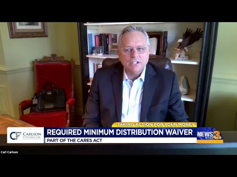 Required minimum distribution waiver