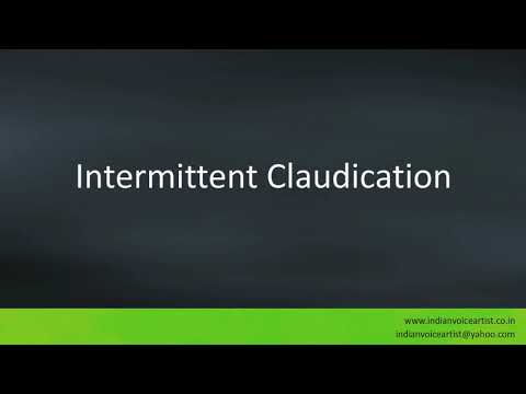 Pronunciation of the word(s) "Intermittent Claudication".