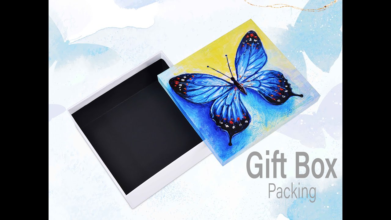 Gift Hamper Boxes | Butterfly 🦋  Pattern Empty Gift Boxes | Gift Box for Packaging