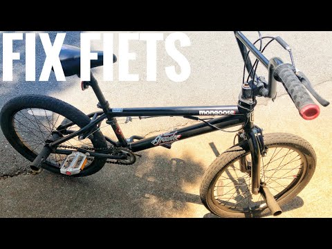 Fixing my Mongoose Brawler BMX bearings