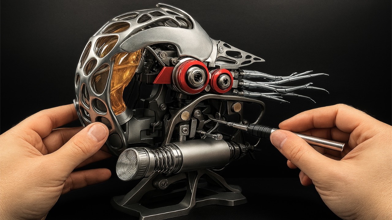 Building The Nautilus | Full Metal Mechanical Model Kit