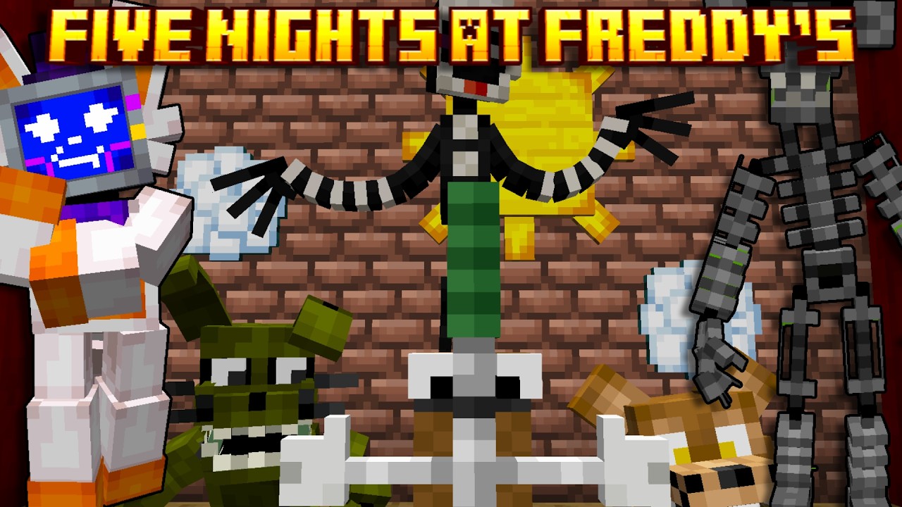 THIS MINECRAFT FNAF MOD GOT PUPPET UPDATE! (Fazcraft Mod Showcase)