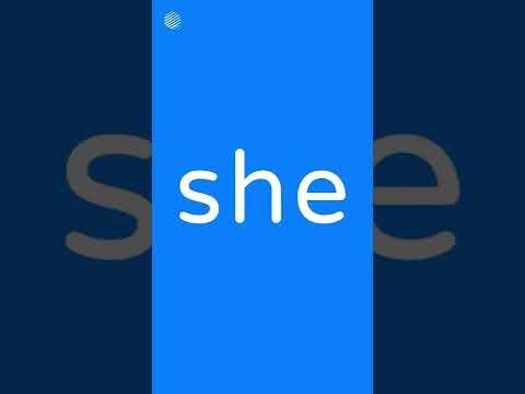 Spelling 3 Letter Sight Words with Dopalearn™ | First 100 Words in English | Spell "she"