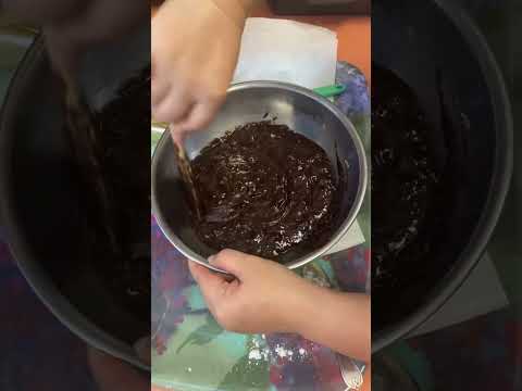 folding technique in baking #baking