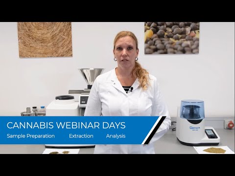 Webinar teaser: Sample Preparation, Extraction and Analysis of Cannabis