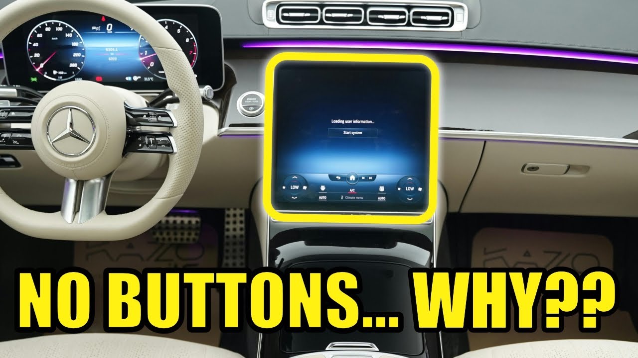 The REAL Reason Modern Cars Have Huge Screens — and Why Buttons Disappeared
