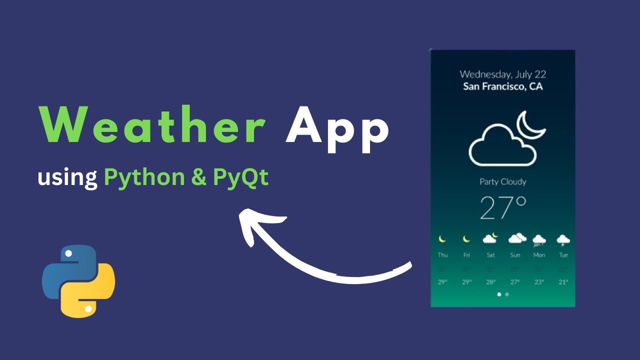 Learn to Create a Desktop OpenWeather API App in Minutes | Python GUI Tutorial | Code with Josh