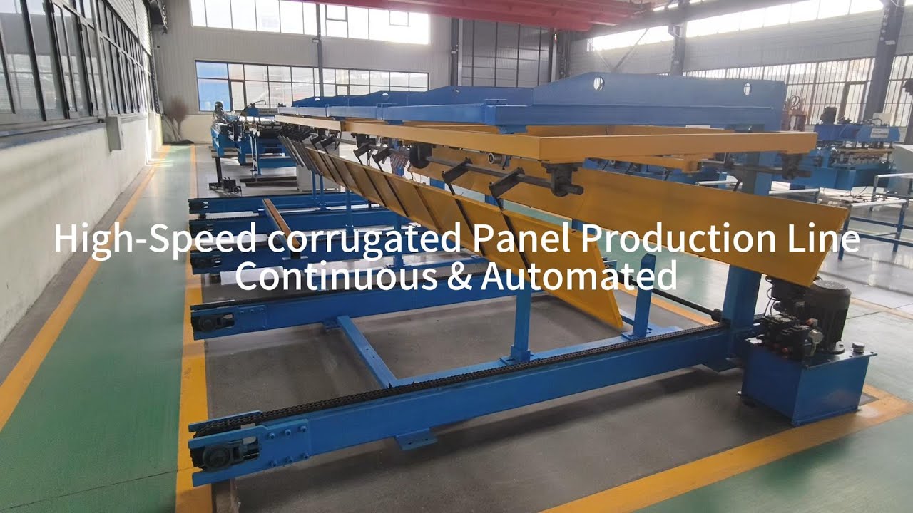 corrugated roofing sheet forming machine #rollformingmachine #corrugatedroofsheetmachine