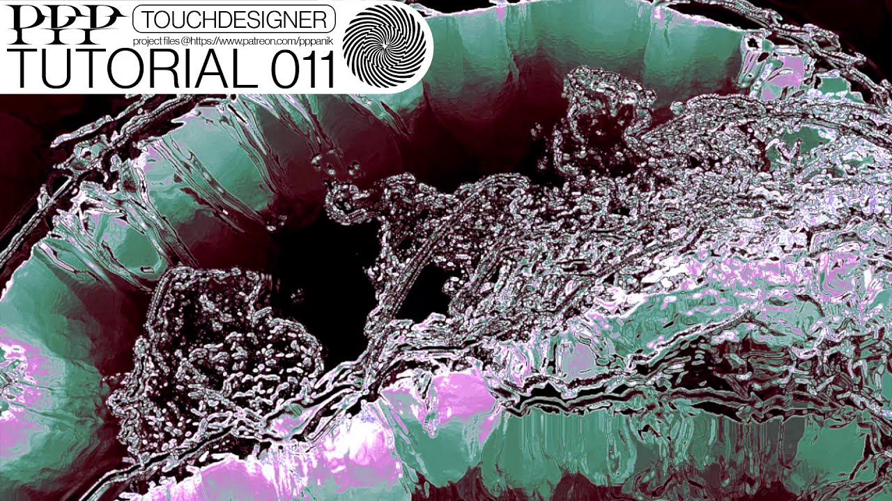 TOUCHDESIGNER TUTORIAL - WATERCOLOR GROWTH SYSTEM