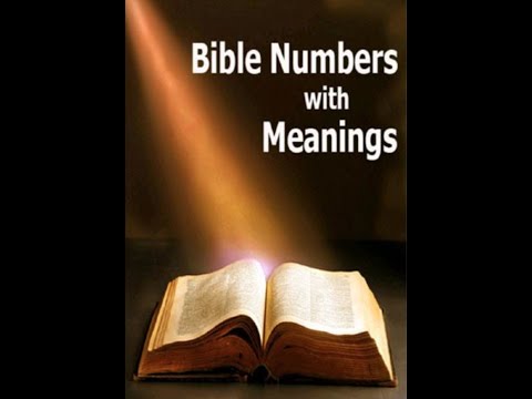 Bible Numbers with Meanings