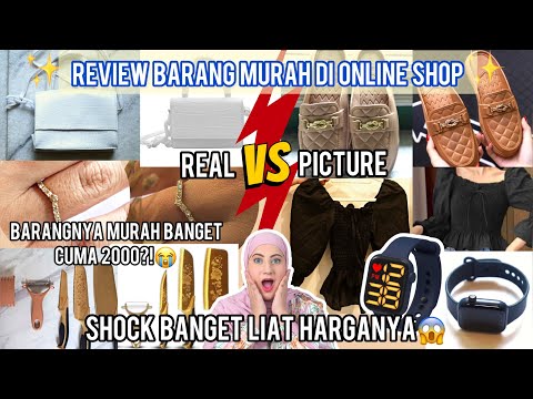TASYI REVIEW BARANG MURAH DI ONLINE SHOP : EP 1 | SHOCK BANGET LIAT HARGANYA