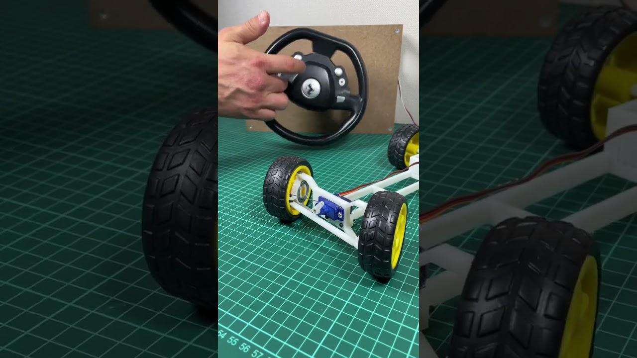 Gaming steering wheel mod. Fpv Rc Car #diy #3dprinting
