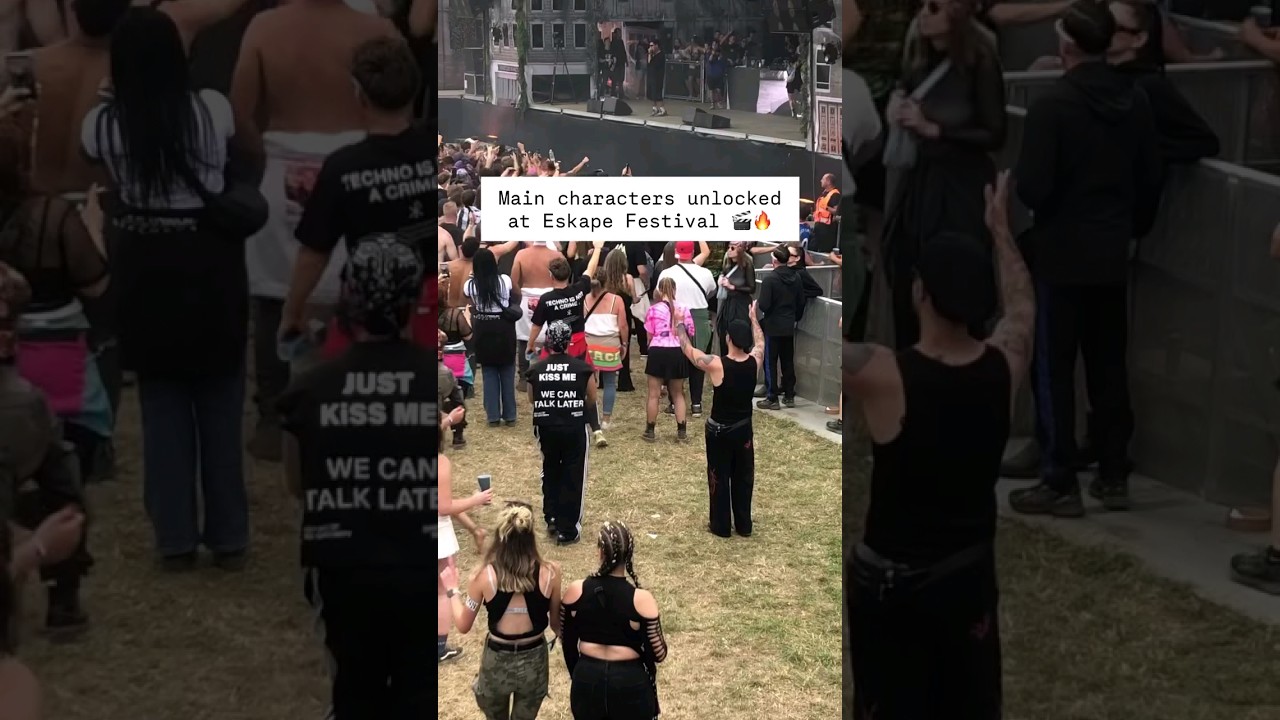 Ravers of Eskape Festival 💃🔥📹 by: @justlovetechno and @ea.majid [IG] #eskapefest #ravers #hardtechno