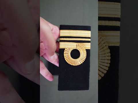 Lieutenant Commander Slider Epaulette Royal Navy Badge, Royal navy rank slide captain