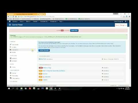 How to create a blog post in Joomla