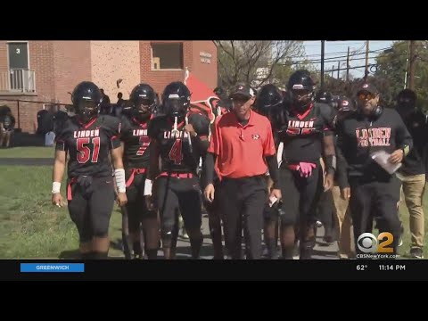 NJ football player who died honored before game