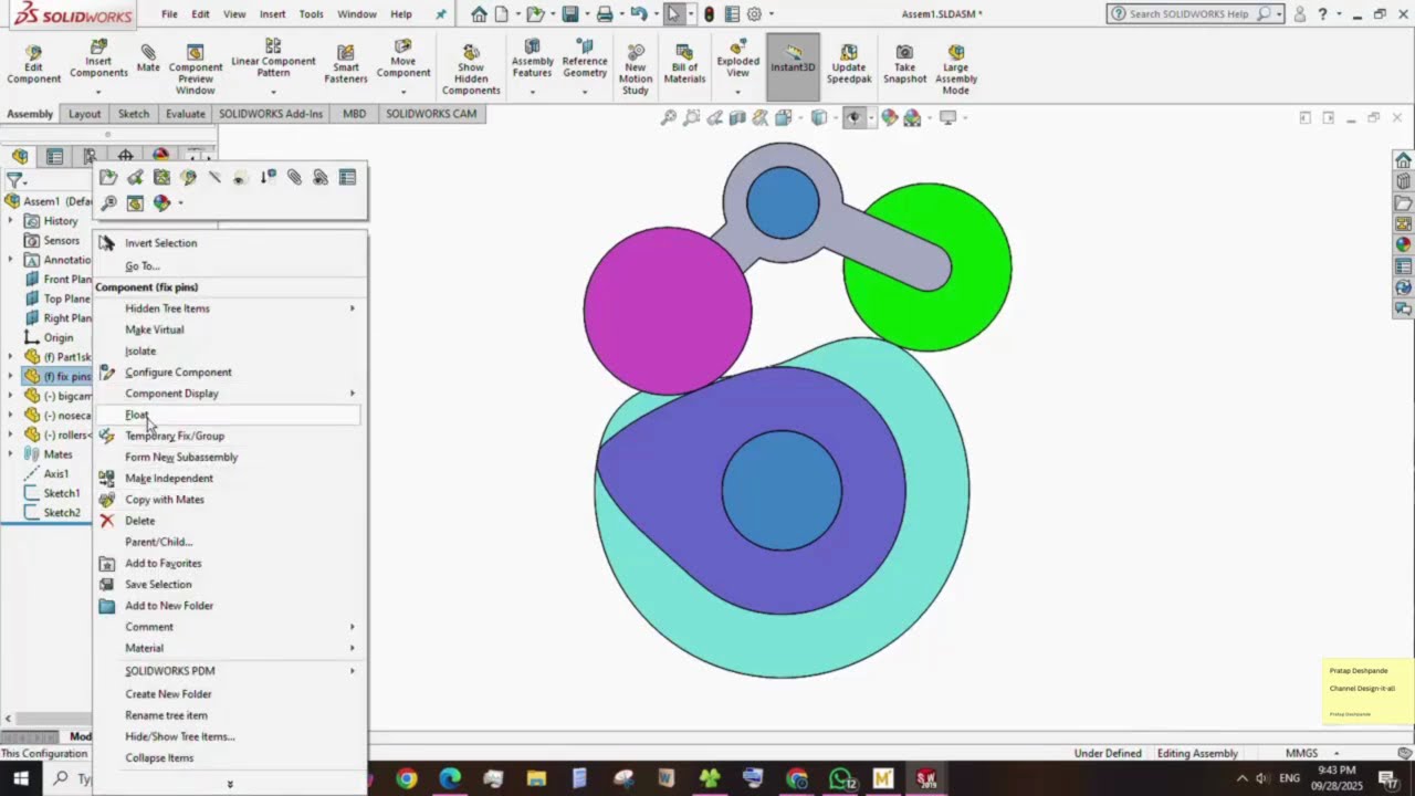 Conjugate cam