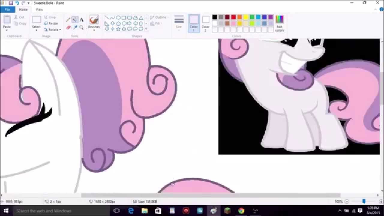 Speedpaint 1 Sweetie Belle