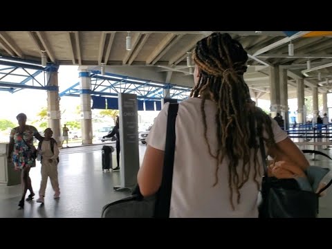 Back to Saint Lucia! Navigating Barbados Airport - Caribbean Airlines | Caekira