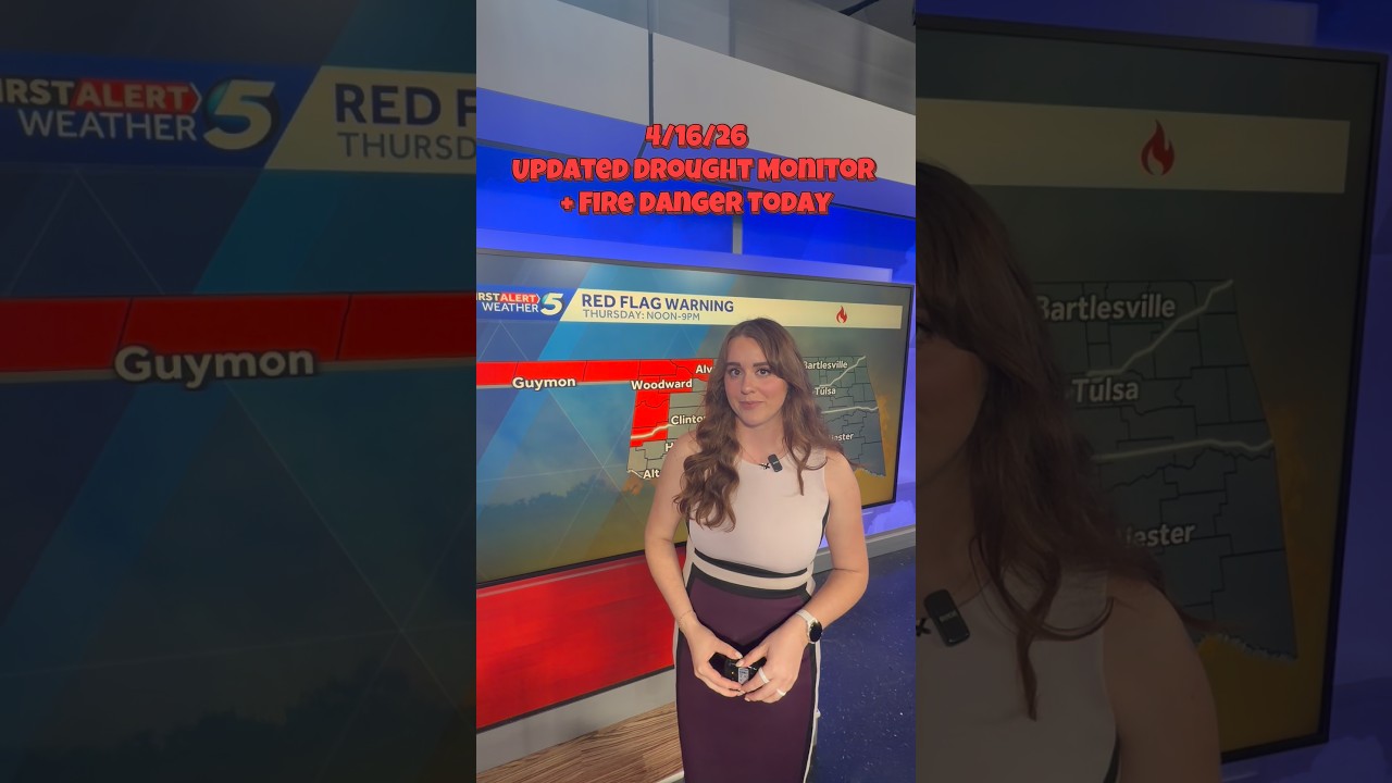 The latest drought monitor is here and we’ve seen very minor changes. #okwx #drought