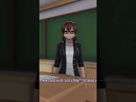I like this dialogue! "I SAW THAT!" | Yandere Simulator #yanderesimulator #yansim #fyp #foryou