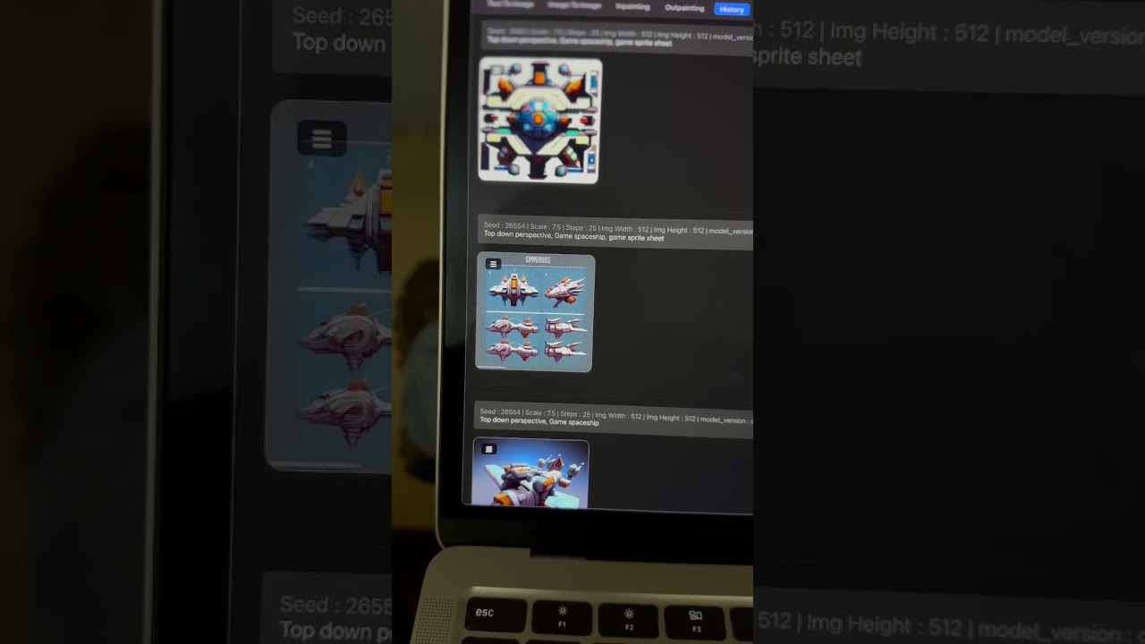 Stable Diffusion for game art #aiart #gamedev #stablediffusion
