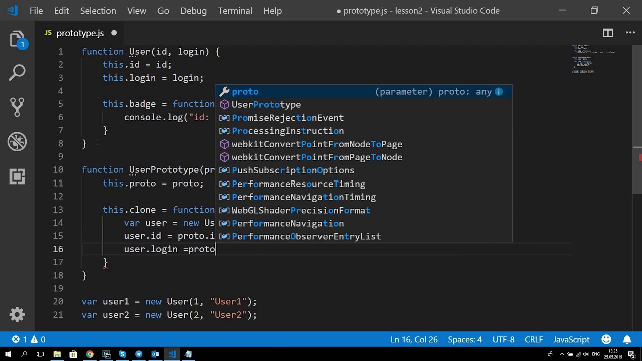 JS Patterns #2. Prototype