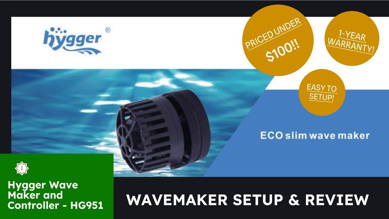 Hygger HG951 - Wavemaker Setup & Tutorial