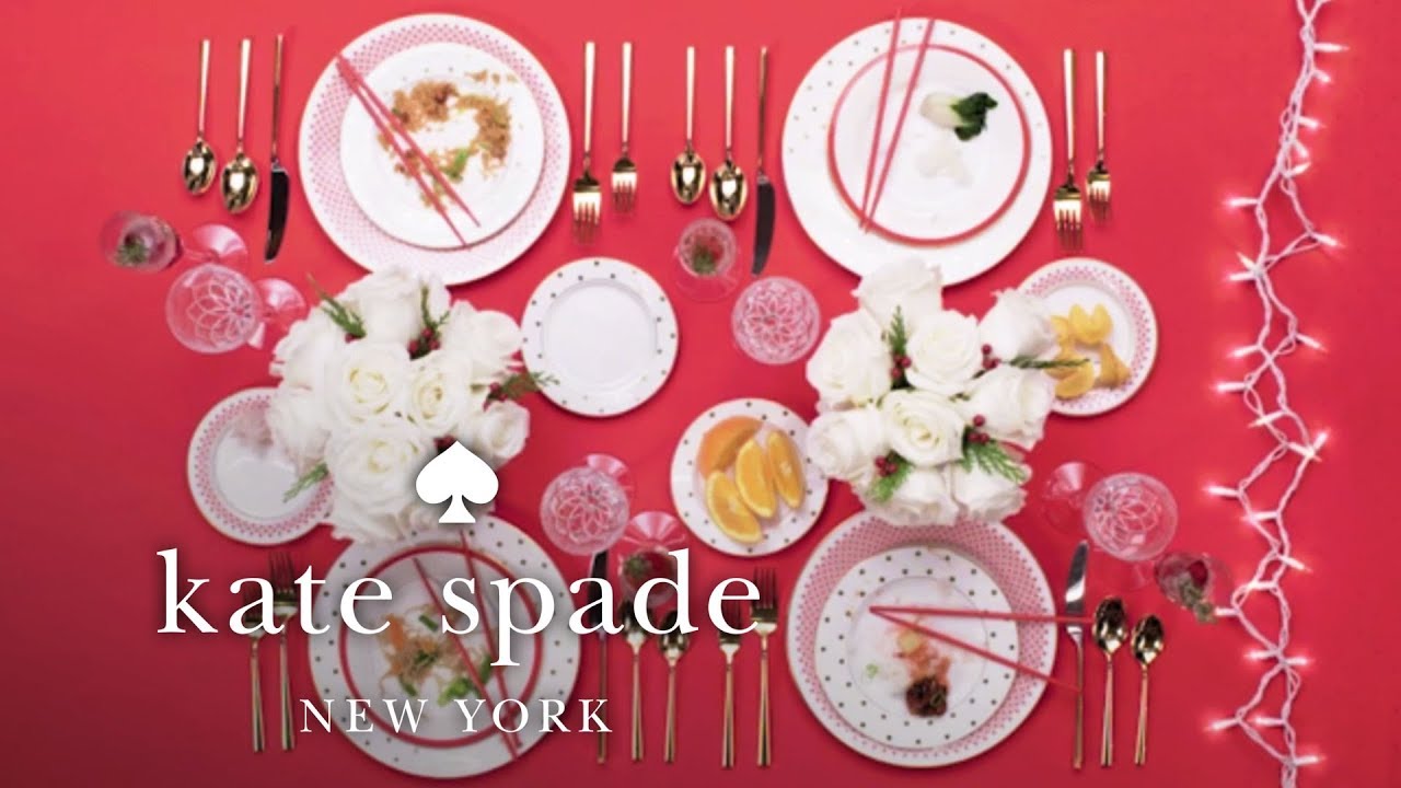setting the scene: the holiday dinner party | make yourself a home | kate spade new york