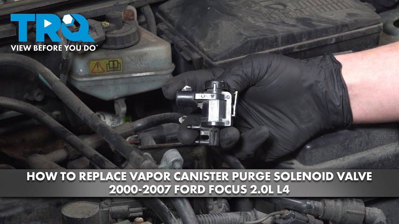 How to Replace Vapor Canister Purge Solenoid Valve 2000-2007 Ford Focus