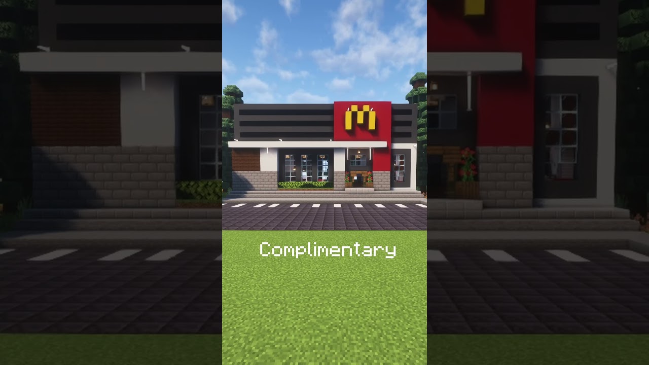 Best Mcdonalds Shaders? #minecraft #shaders #viral