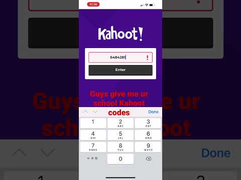 Pls I need Kahoot codes