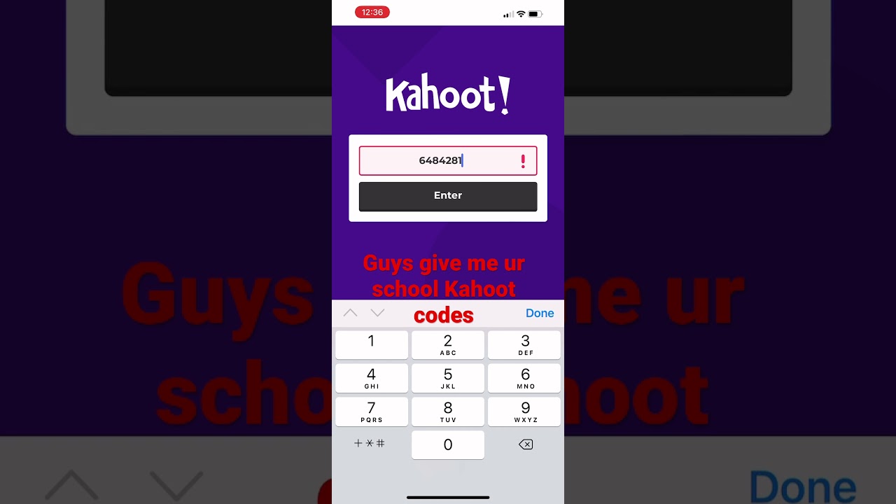 Pls I need Kahoot codes