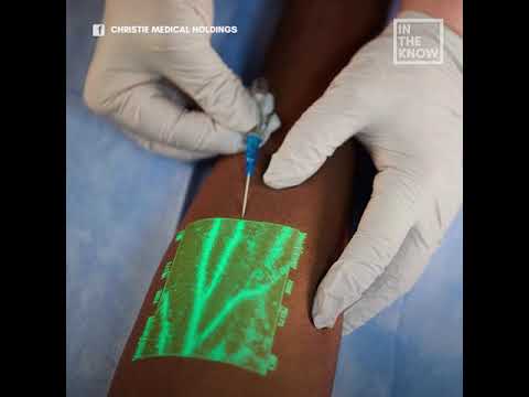 New medical technology helps nurses insert an IV on the first try